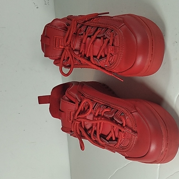 Fila, Disruptors2 | Shoes | Fila Disruptor Womans Size 55 Red Sneakers ...